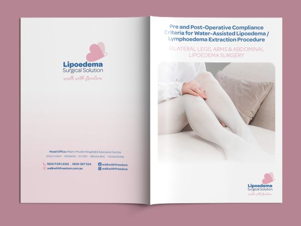 Pre and Post Surgery Instructions Brochure - Lipoedema Surgical ...